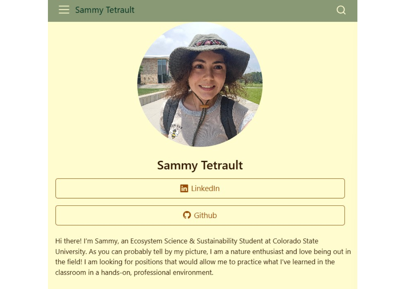 Projects – Sammy Tetrault